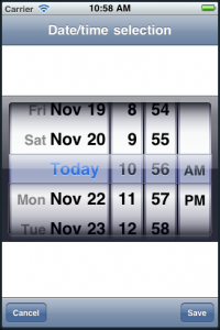 // do something here » Blog Archive iPhone date and time picker view ...